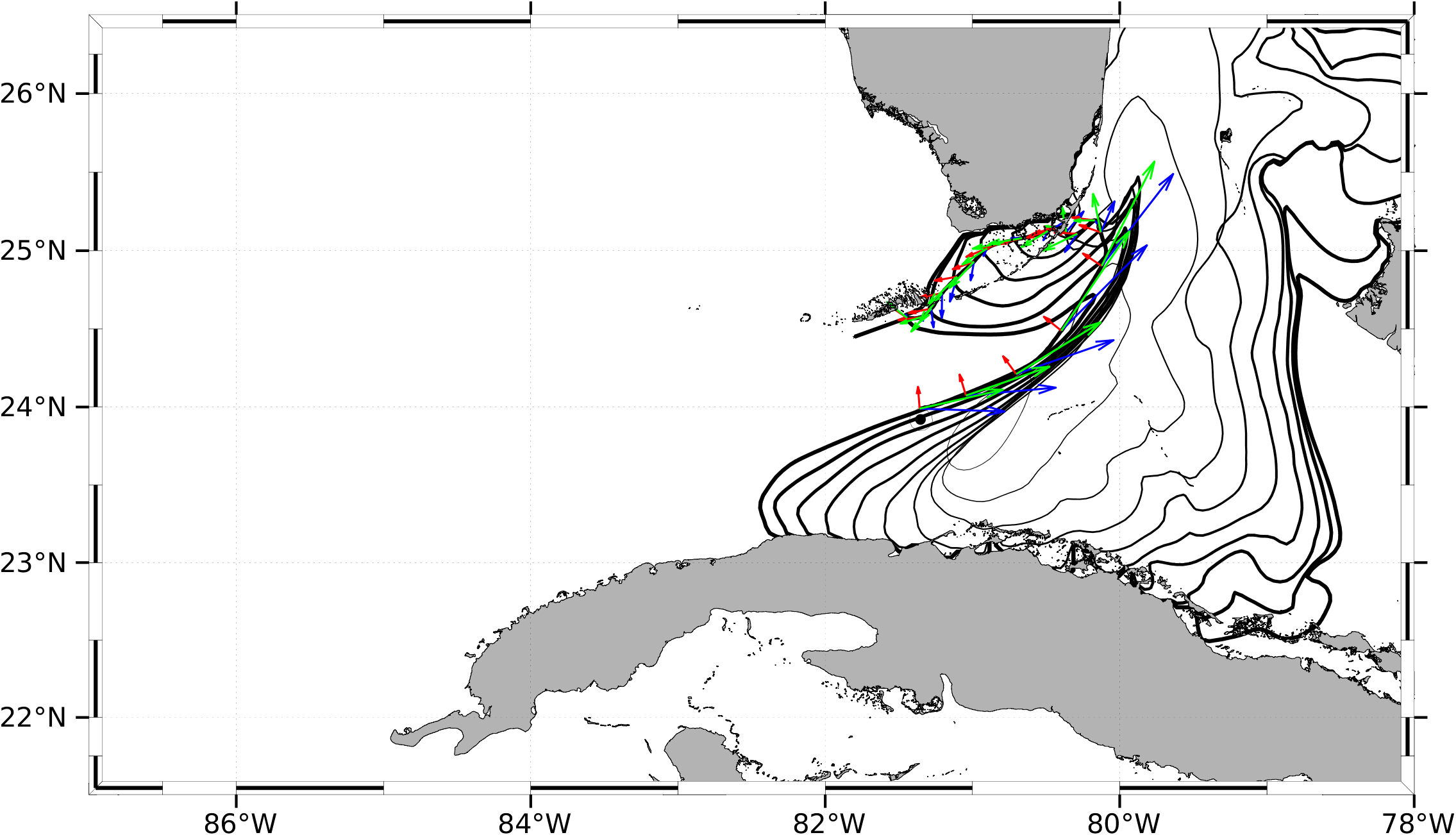 Howdy Glider Pickup Reachability Map Forecast for 18 Jun 1300Z to 28 ...